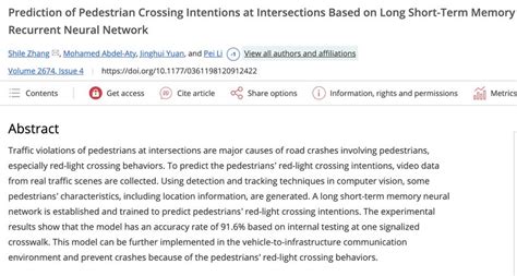 Ucf Smart And Safe Transportation Lab On Linkedin 📄👏 The Manuscript