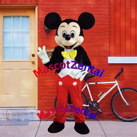 Lovely Mickey Mouse Mascot Costume