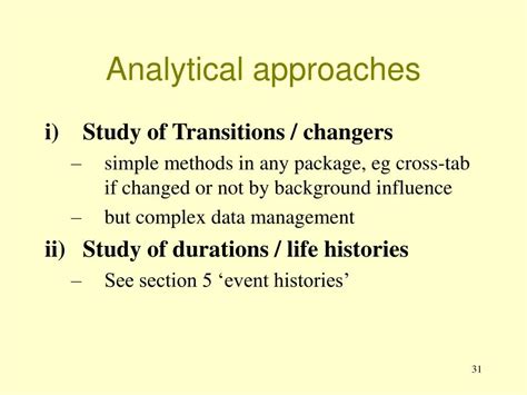 Ppt Quantitative Approaches To Longitudinal Research Powerpoint Presentation Id 1221268