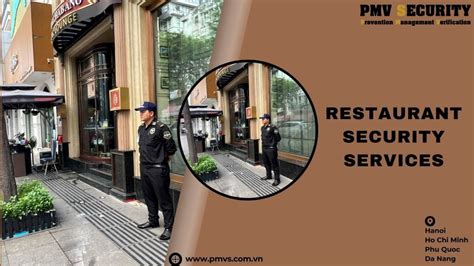 Restaurant Security Services Pmv Security Services