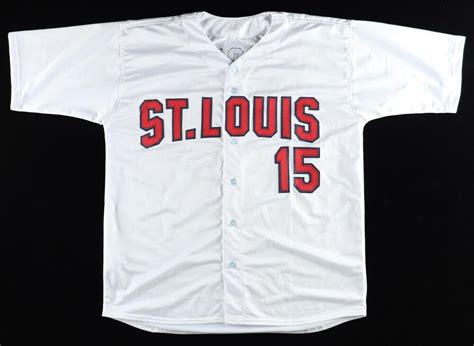 Jim Edmonds Signed St Louis Cardinal Jersey Jsa Coa 2006 World Serie