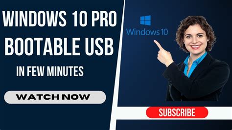 How To Make Windows 10 Pro Bootable Usb Win 10 Usb Install Windows