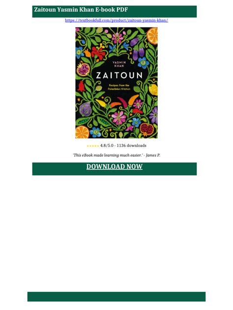 Zaitoun Yasmin Khan Ebook Latest 2026 Digital Pdf Cuisine Leadership