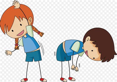 正在做早操的孩子png图片素材下载 图片编号ybjzkkoy 免抠素材网