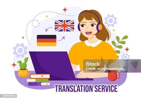 번역기 서비스 벡터 일러스트레이션 언어 번역 다양한 국가 및 다국어로 손으로 그린 템플릿에서 사전을 사용하여 공부에 대한 스톡 벡터 아트 및 기타 이미지 Istock