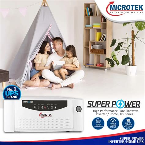 Power Backup Solution 1200va Microtek Pure Sinewave With Tubular