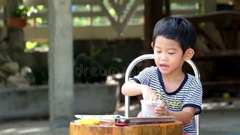 Asian Man Play The Slides In The Water Park Midday Stock Video Video Of Swim Holiday 326952501