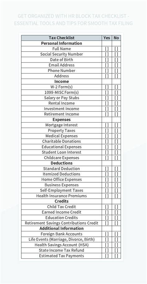 Free Smooth Tax Filing Templates For Google Sheets And Microsoft Excel Slidesdocs