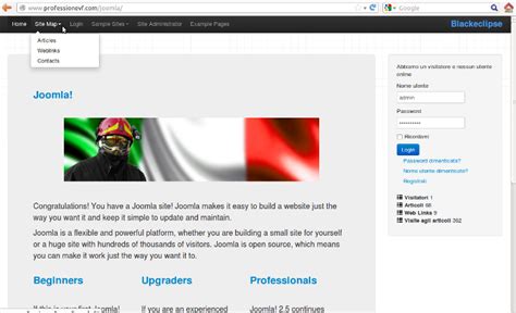 Il Bootstrap Framework Di Twitter Su Joomla 25 Joomlait Supporto