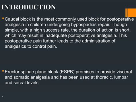 Comparison Of Ultrasound‑guided Sacral Erector Spinae Plane Block And Caudal Epidural Block For