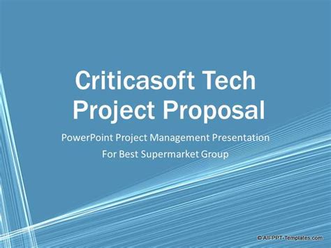 Powerpoint Project Proposal Slides Design Makeover