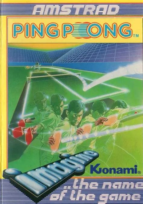 Ping Pong S 1985 Dsk Rom Download Amstrad Cpc Colour Personal Computer Amstrad Cpc