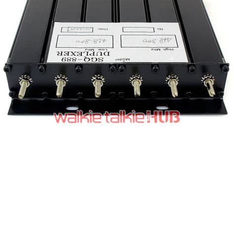 W RF UHF M Cavity Duplexer For Two Way Radios Repeater Duplexer Two Way Radio