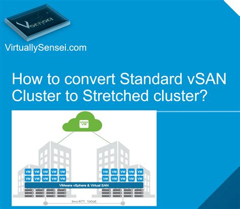how to convert vsan cluster to stretched cluster and viceversa