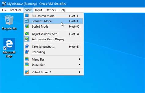 Virtualbox Seamless Mode Is Grayed Out Or Not Working