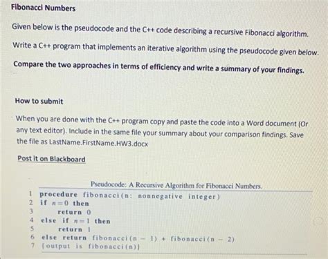 solved fibonacci numbers given below is the pseudocode and