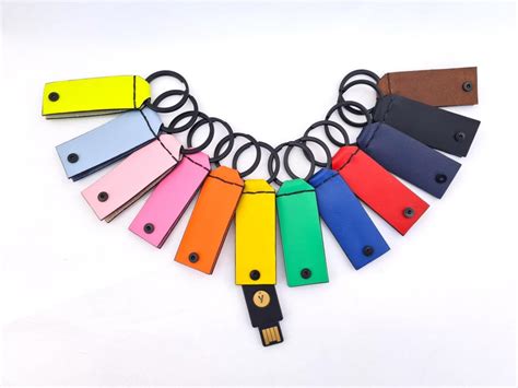 Yubikey Holder Keychain Protect Yubikey 5 Nfc Leather Case Yubico Yubikey 5c Nfc Cover Security