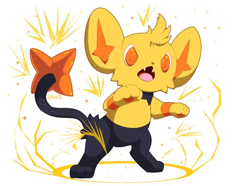 Shiny Shinx By Willow Pendragon On Deviantart