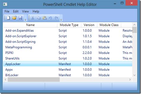 Powershell Cmdlet Help Editor 10 Pki Extensions