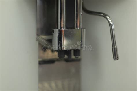 Coffee Machine In Detail Coffee Serving System Stock Image Image Of Occupation Service