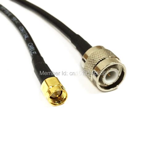 New Modem Coaxial Cable Sma Male Plug Connector Switch Tnc Male Plug