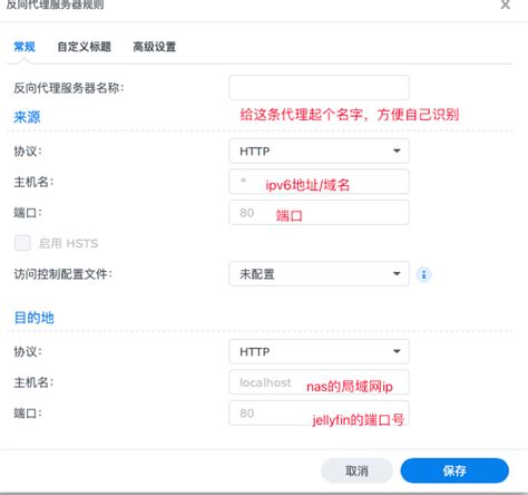 群晖 ipv6访问docker容器jellyfin，反向代理方式 北方cc 博客园