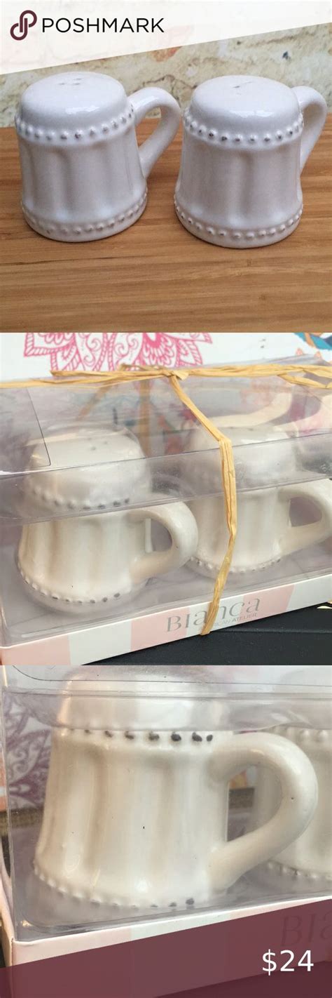 Elegant Bianca Salt And Pepper Set