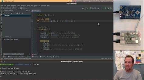 Continuous Firmware Delivery With Github Actions Youtube