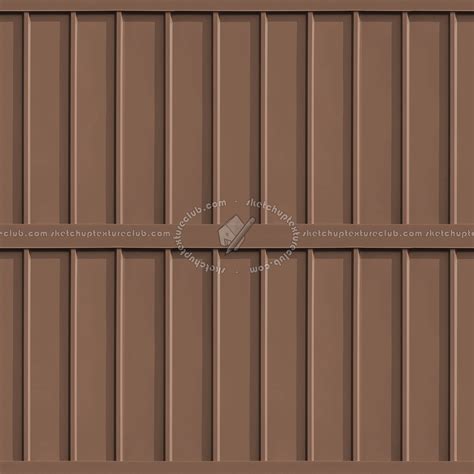 Light Brown Metal Facade Cladding Texture Seamless 10368
