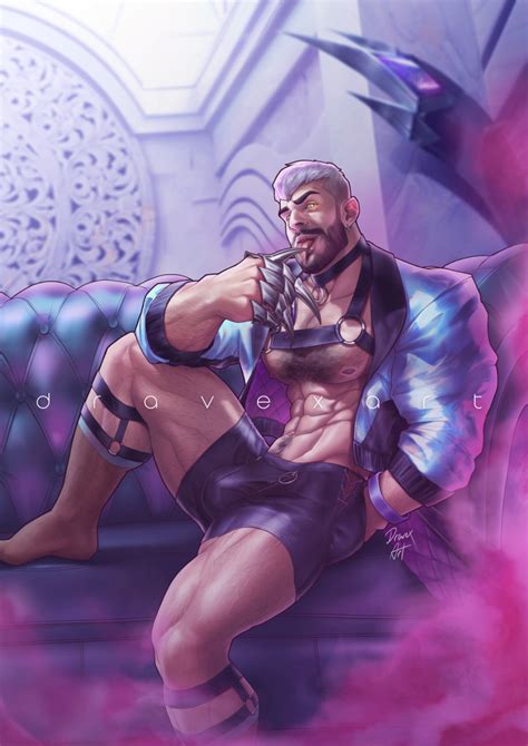 Rule 34 Bulge Claws Dravexart Evelynn Genderbend Genderswap Genderswap Ftm Hairy Chest K Da