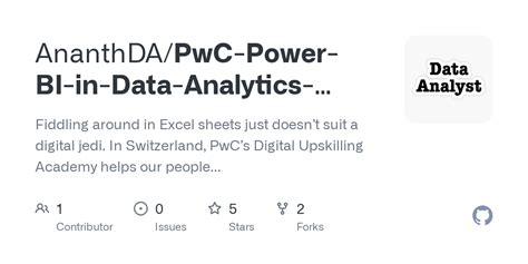 GitHub AnanthDA PwC Power BI In Data Analytics Project Fiddling Around In Excel Sheets Just