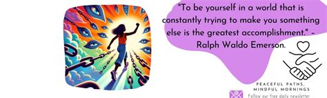 Breaking The Chains Of External Validation A Journey Within