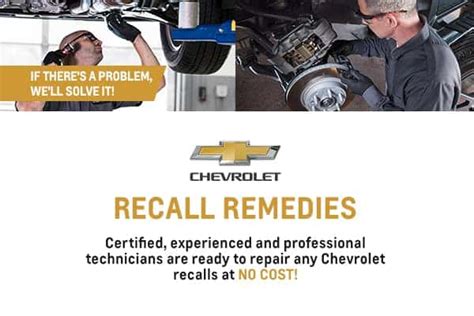 Chevrolet Recall Information Auto Dealer In Guntersville Al