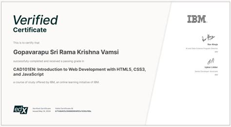 Im Thrilled To Announce That Ive Completed Introduction To Web