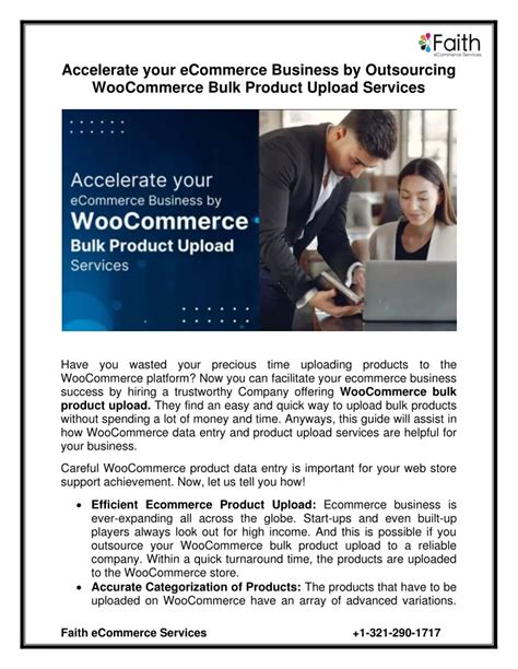 Ppt Accelerate Your Ecommerce Business By Outsourcing Woocommerce Bulk Product Upload Services