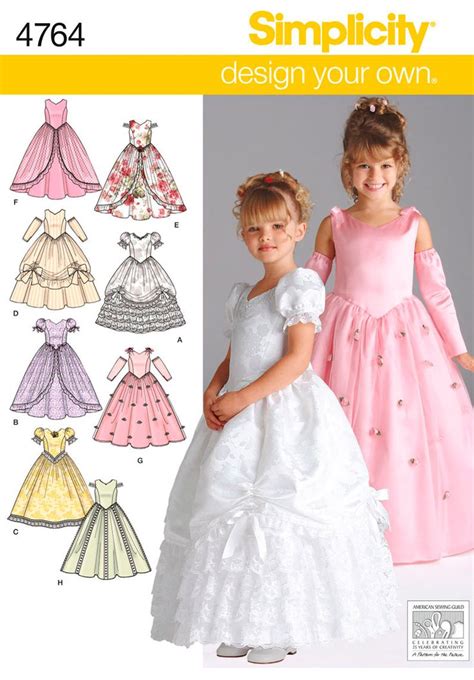 Princess Dress Sewing Pattern Free Quick And Easy Patterns Perfect For