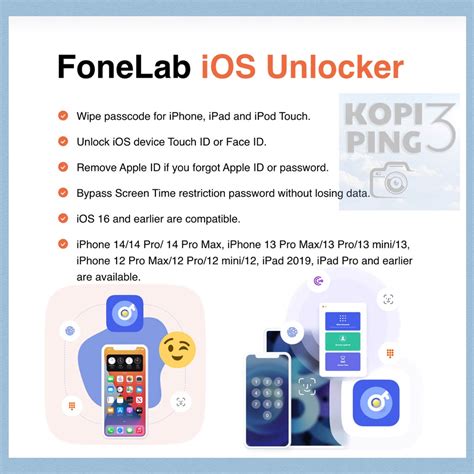 Fonelab Ios Unlockerlatest Sep 2023 Shopee Malaysia