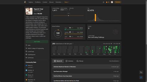 Yagyansh Tyagi On Linkedin Leetcode 100questionscomplete Codingmilestone Problemsolving