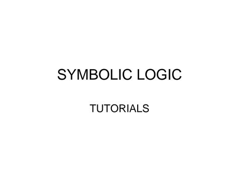 SOLUTION Knust Sob Logic And Critical Thiniking Symbollic Tutorial