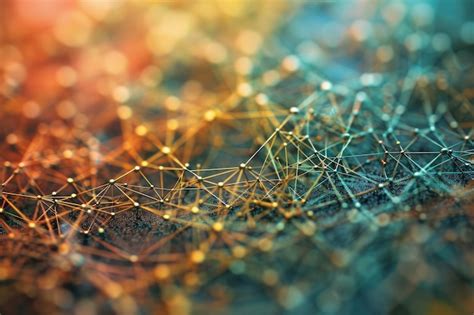 Premium Photo An Intricate Network Representing Data Learning Ai
