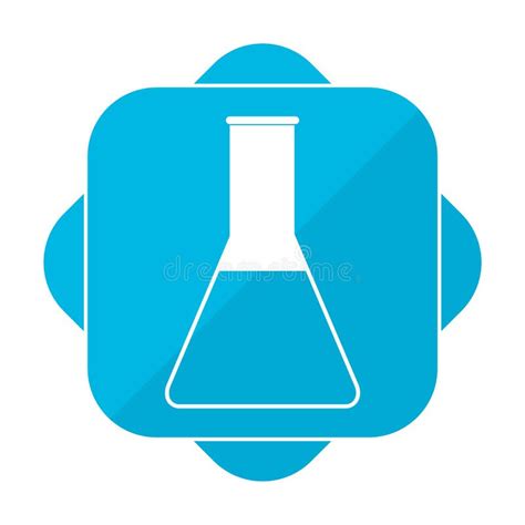 Blue Square Icon Glassware Stock Vector Illustration Of Banner 94477935