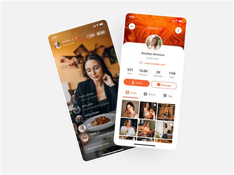 Social Media Mobile App Uiux Design Figma 6 Images Behance