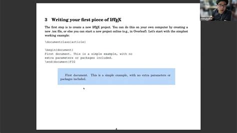 Latex를 이용한 논문 작성법 Youtube