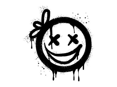 Graffiti Smiley Face Vector Art Icons And Graphics For Free Download