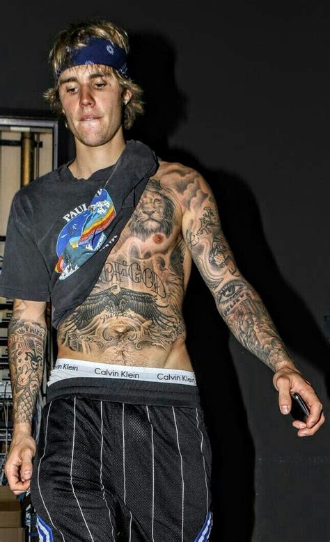 Justin Bieber With No Tattoos