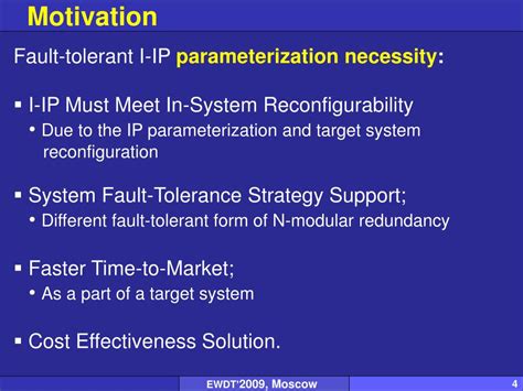 Ppt Parameterized Ip Infrastructures For Fault Tolerant Fpga Based
