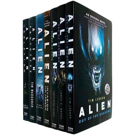 Alien Series 7 Books Collection Set Out Of The Shadows Sea Of Soccows