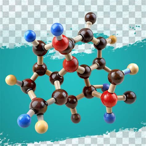 Premium Psd Colorful Realistic Science Background