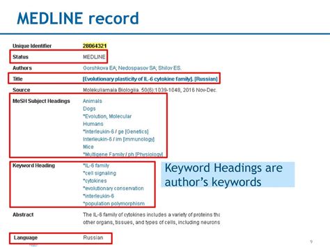 Medline And Embase On The Ovid Platform Moscow University May Th