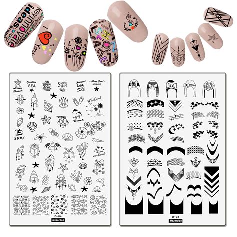 Ногти Шаблон Распечатать 69 Фотo